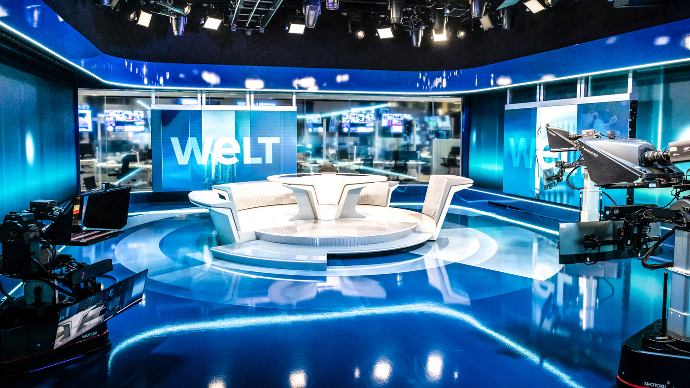 Newsround Broadcast Set Design Gallery